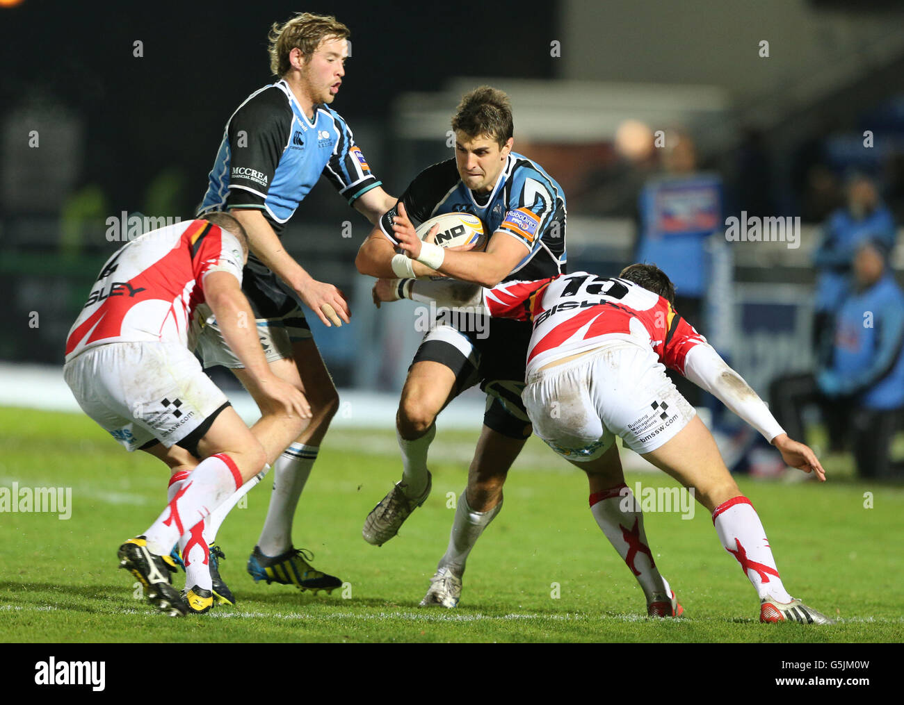 Glasgow warriors peter murchie rabodirect pro12 match scotstoun stadium ...