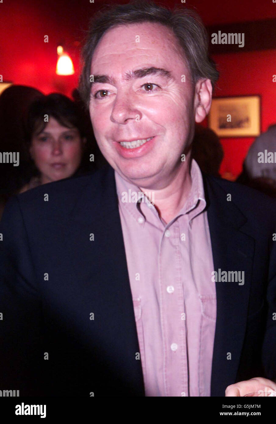 Andrew Lloyd Webber at the Old Vic in London, for the gala 'Unite for ...
