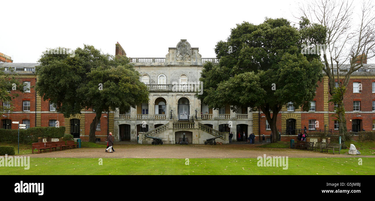A general view of the Royal Marines Museum in Southsea, Hampshire ...