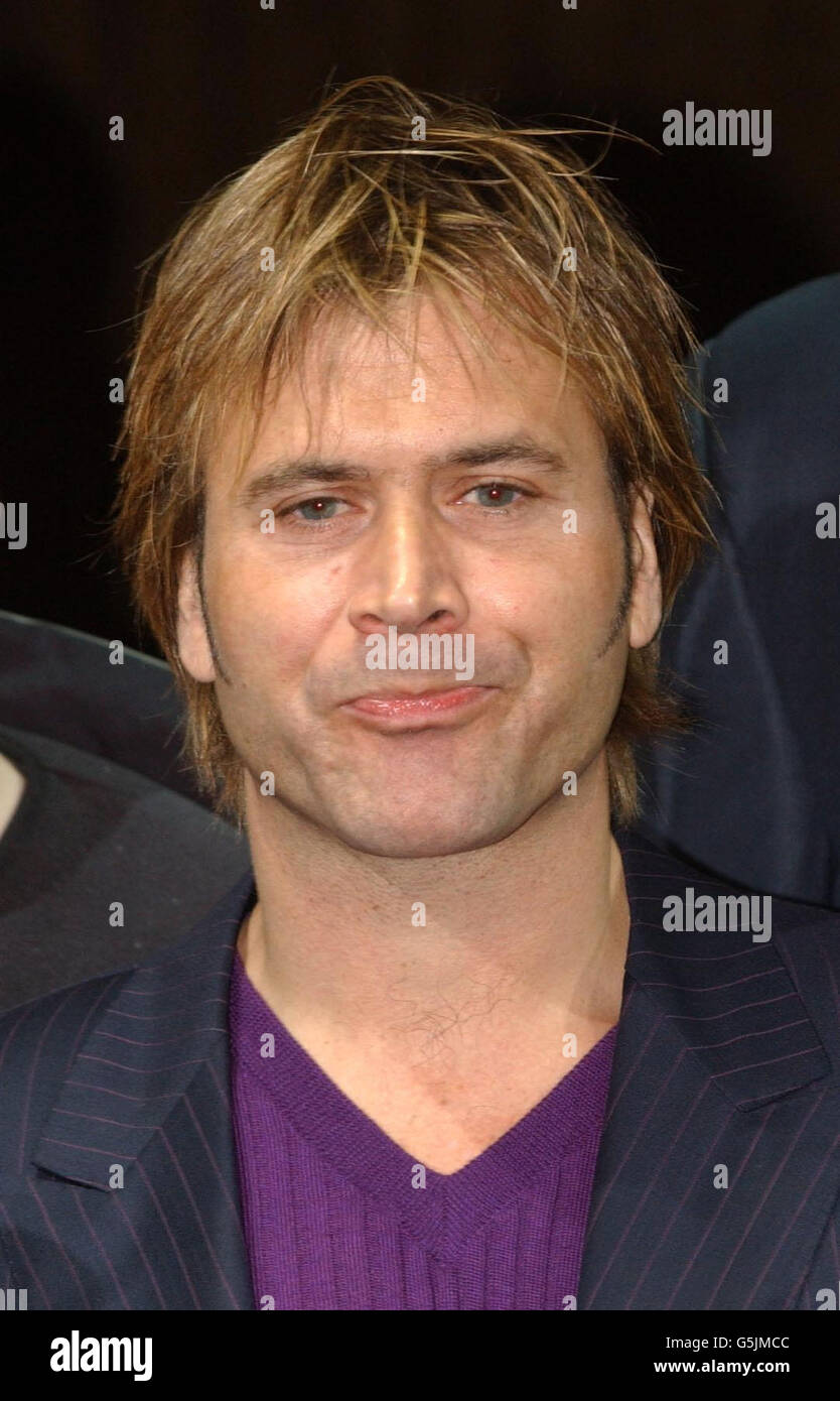 80's pop group Spandau Ballet's Steve Norman a photocall in London. To ...