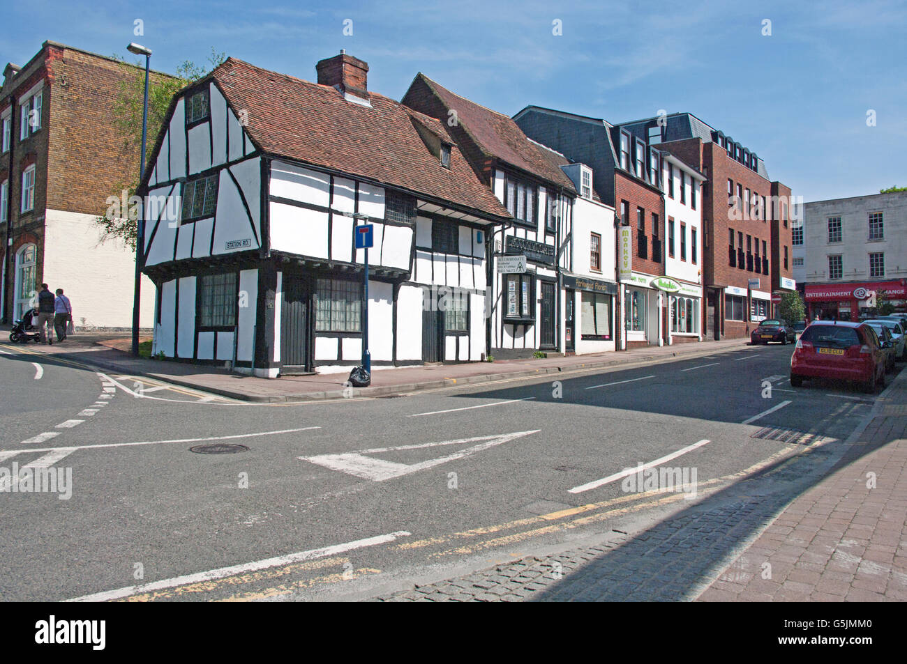 Maidstone, Timber Framed House, Kent, England Stock Photo - Alamy
