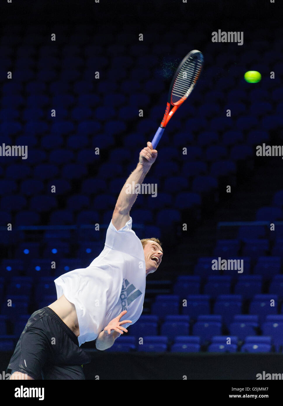 Great Britain's Andy Murray during a practice session ahead of the ...