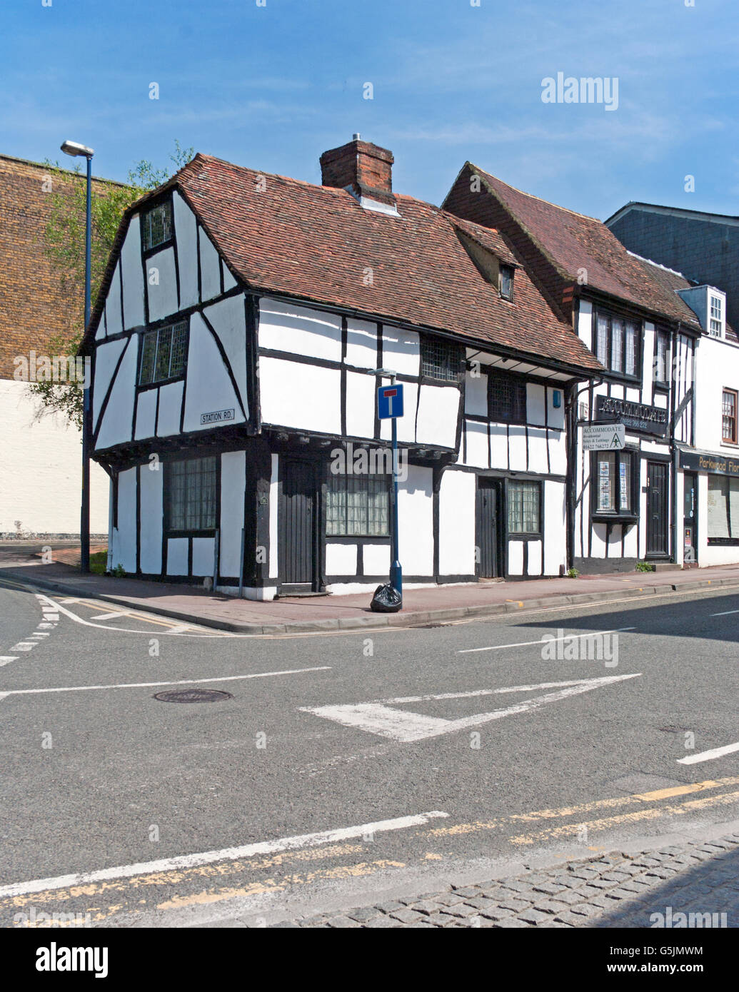 Maidstone, Timber Framed House, Kent, England Stock Photo - Alamy