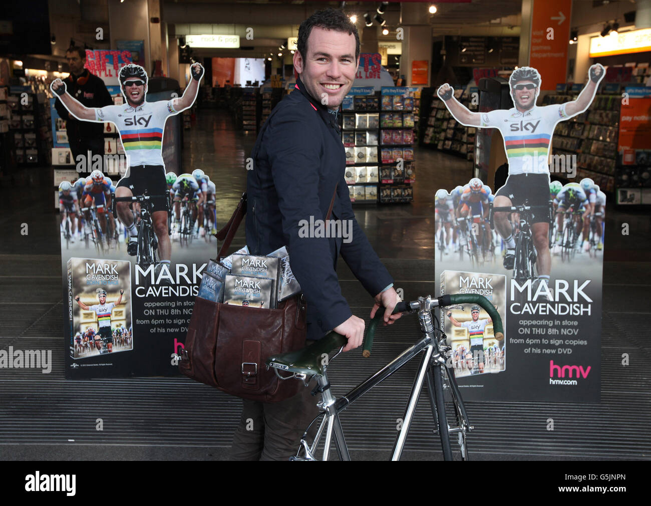 Mark Cavendish DVD Stock Photo - Alamy