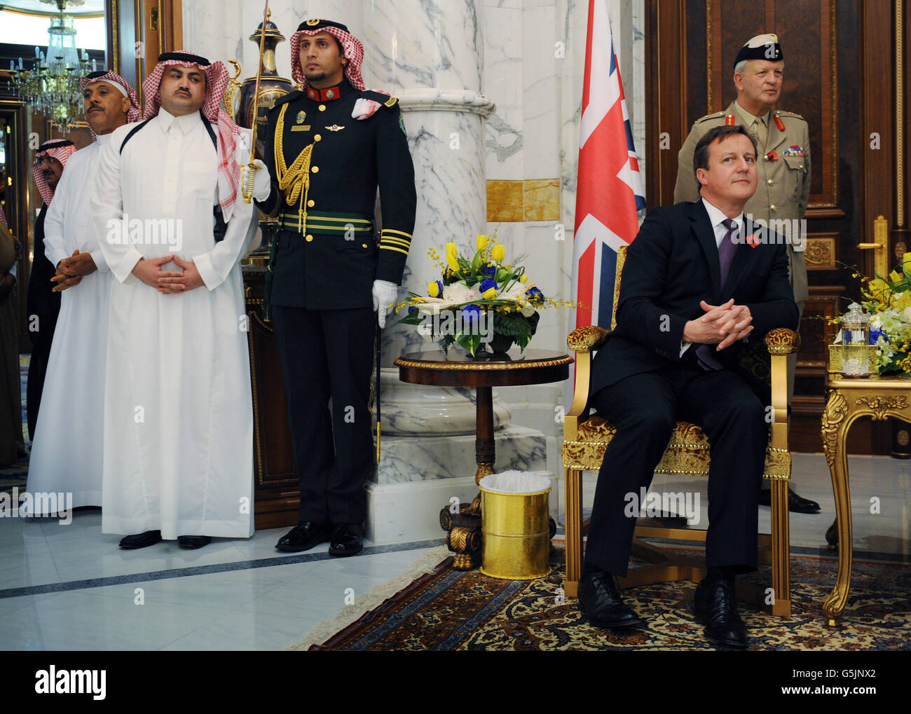 Cameron visit to the Gulf States Stock Photo - Alamy
