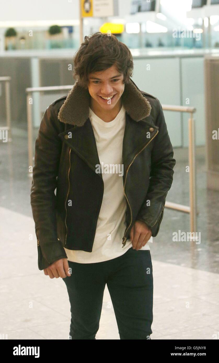 Harry Styles Airport High Resolution Stock Photography and Images - Alamy