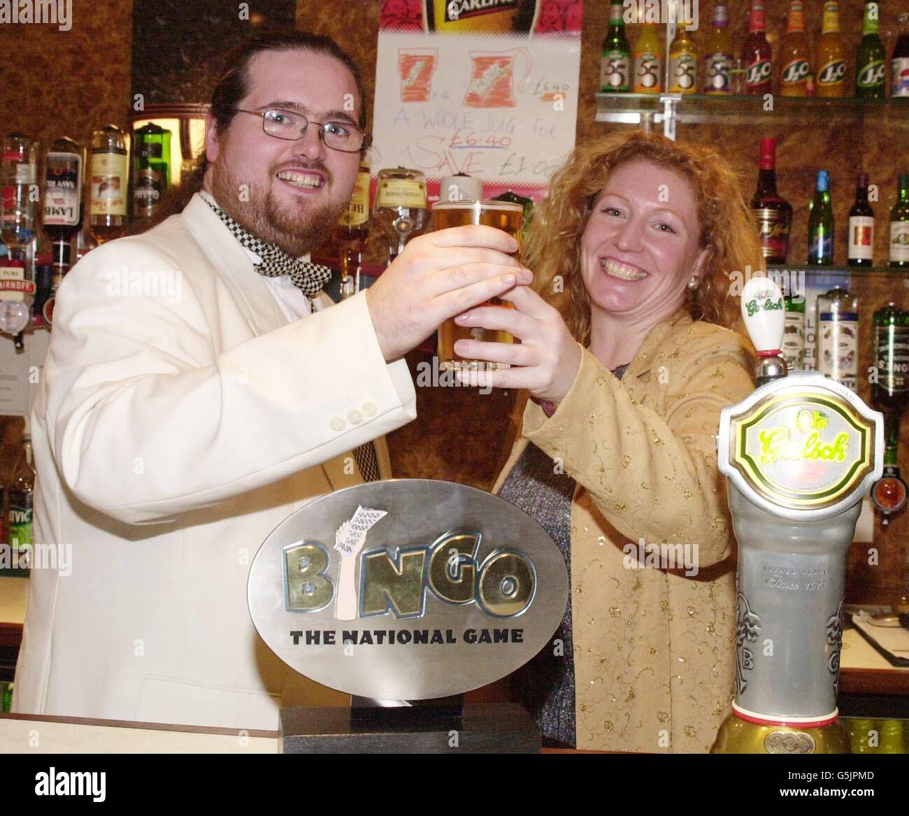 Bingo Caller of the Year Stock Photo - Alamy