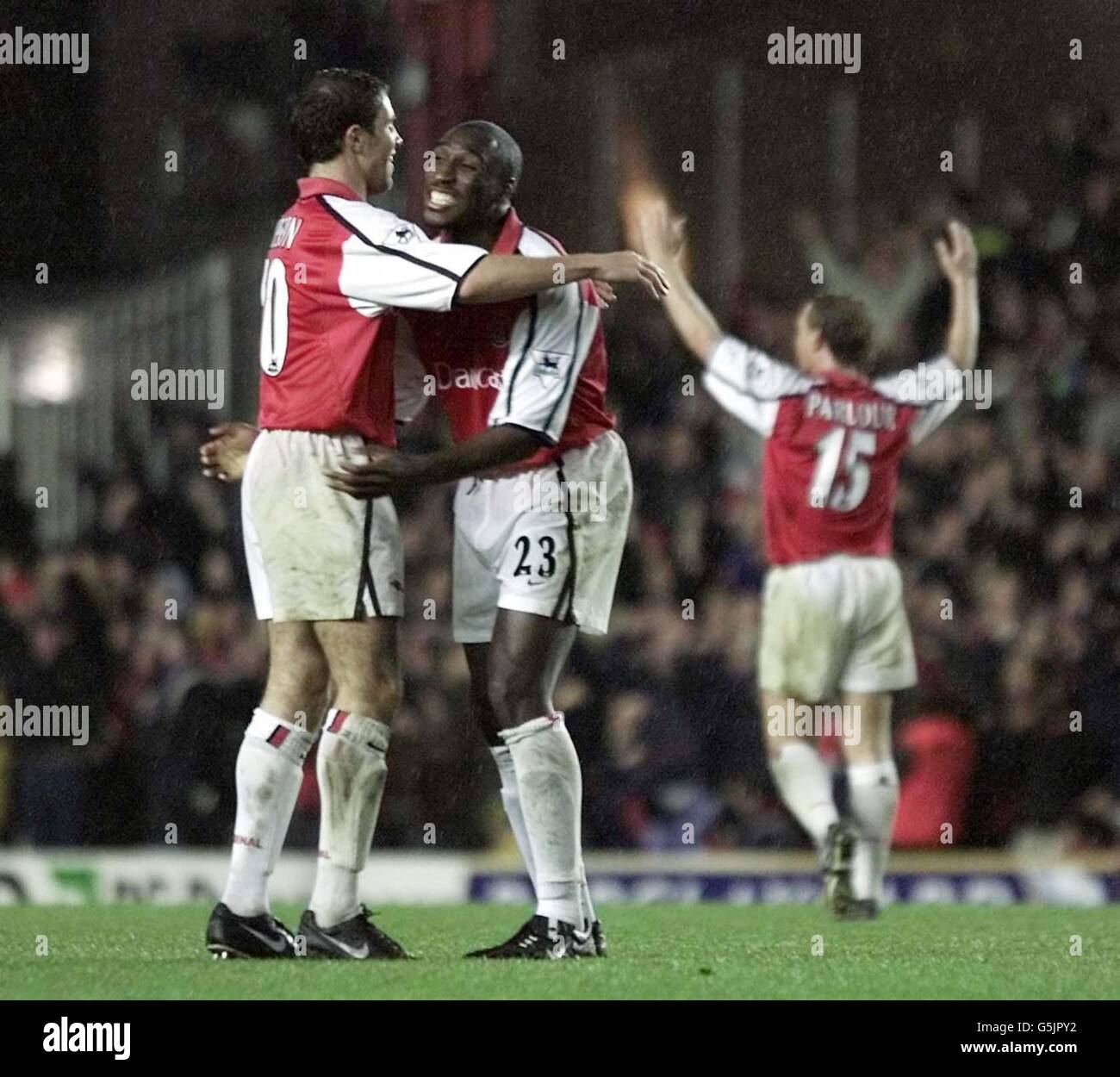 Arsenal v Manchester United Stock Photo - Alamy