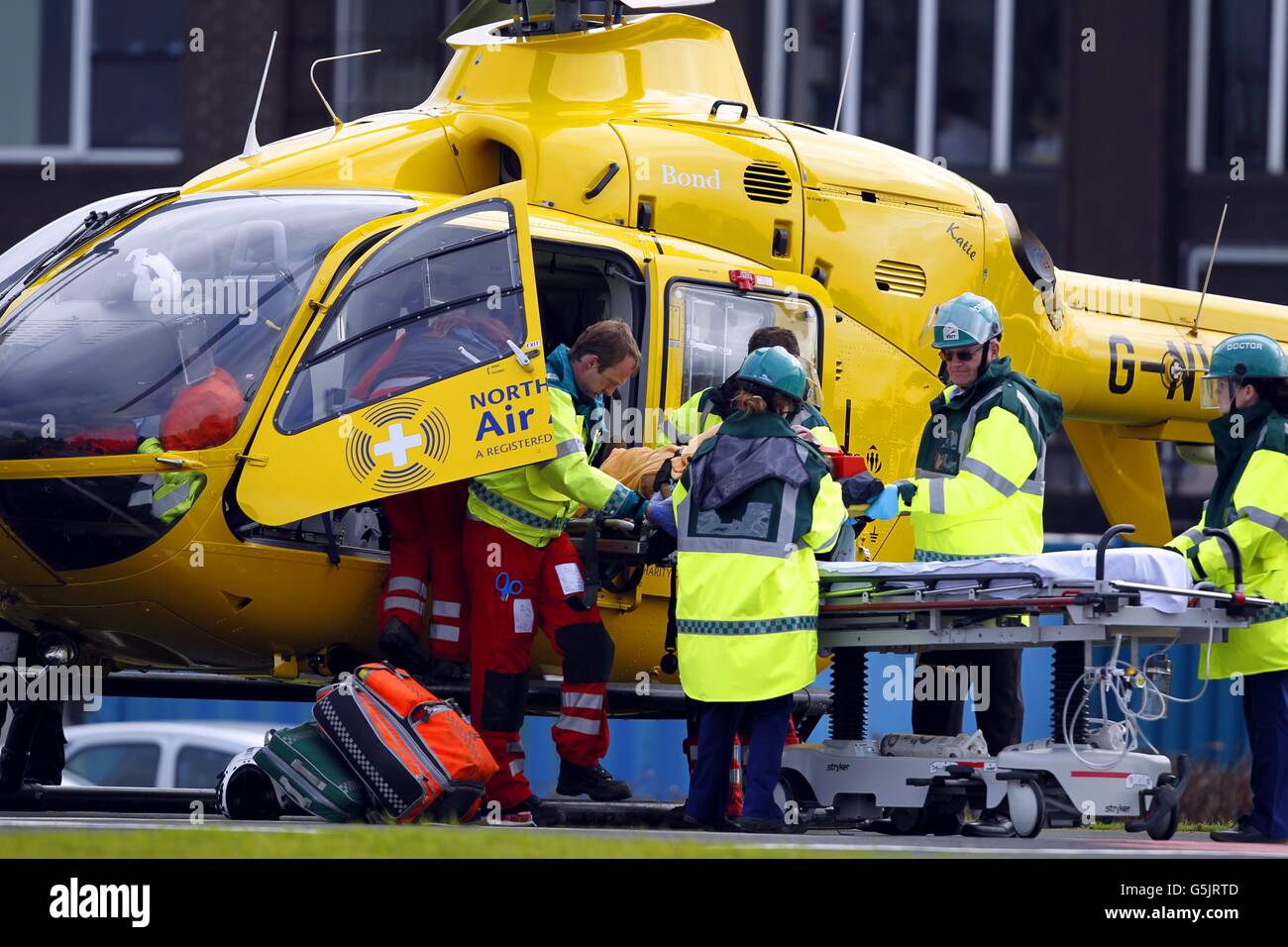 Air ambulance stock Stock Photo - Alamy