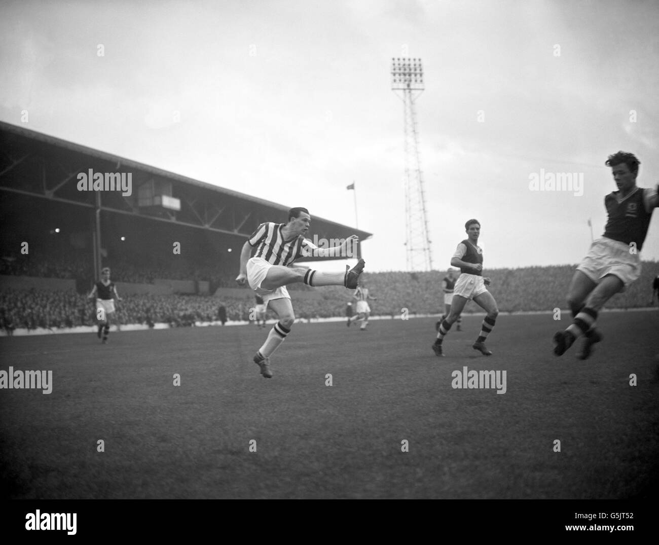 West Brom Albion player Bobby Robson, who has been chosen to play for ...
