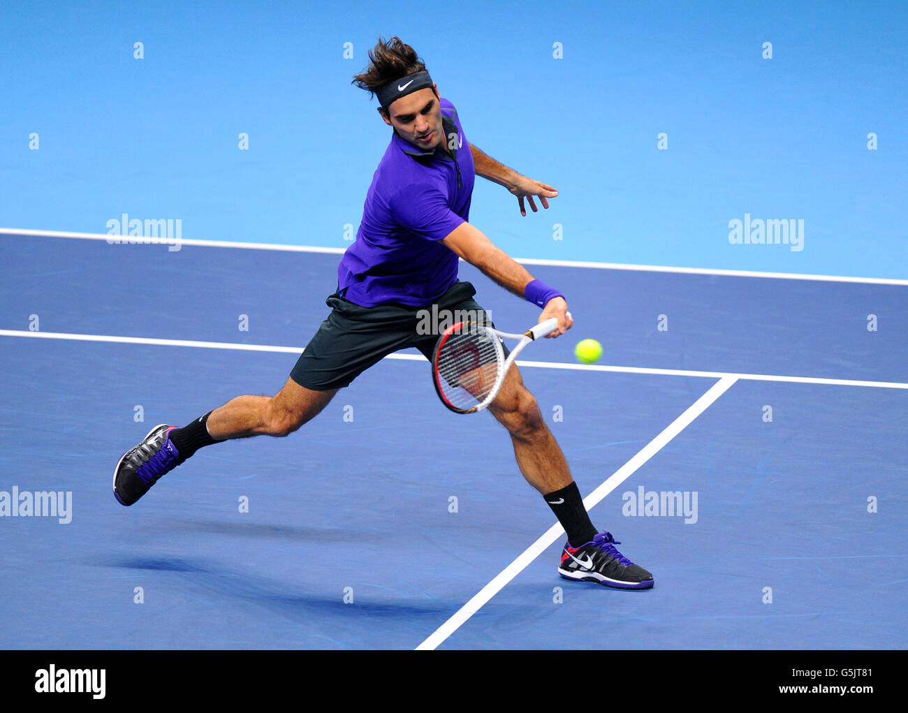 Tennis - Barclays ATP World Tour Finals - Day Four - O2 Arena Stock ...