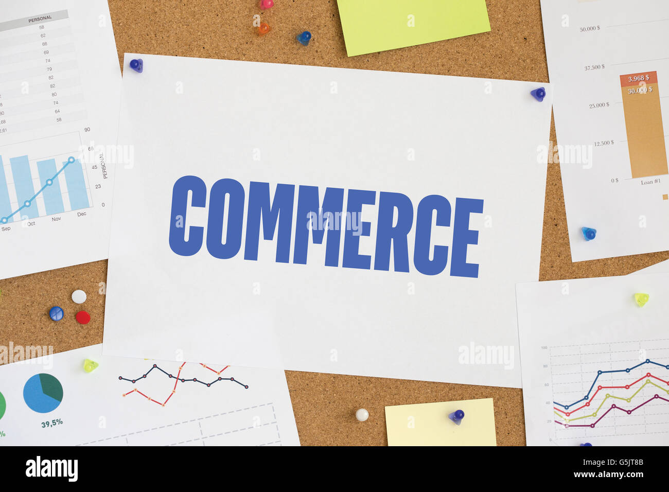 CHART BUSINESS GRAPH RESULT COMPANY COMMERCE CONCEPT Stock Photo - Alamy