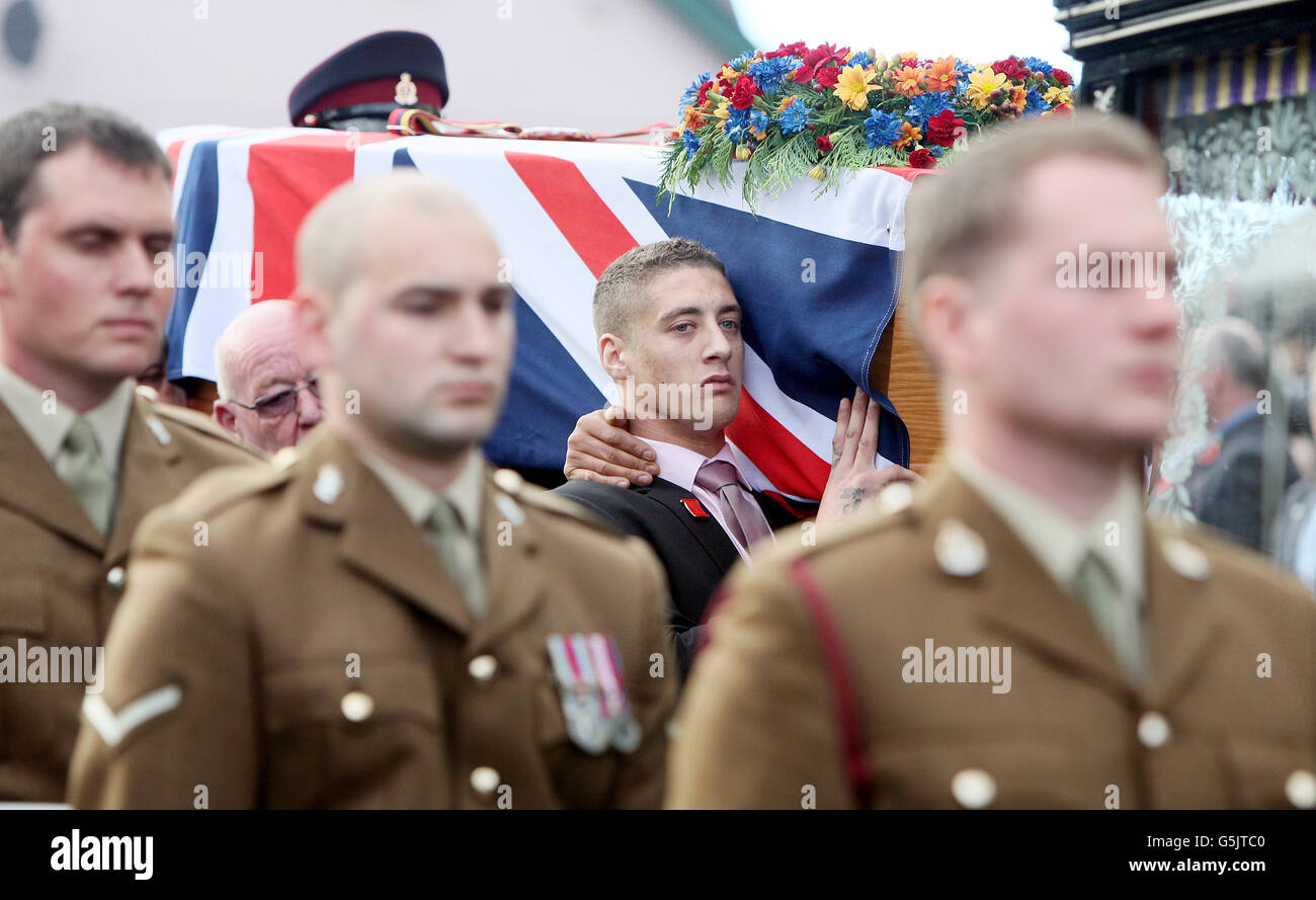 Corporal channing day funeral hi-res stock photography and images - Alamy