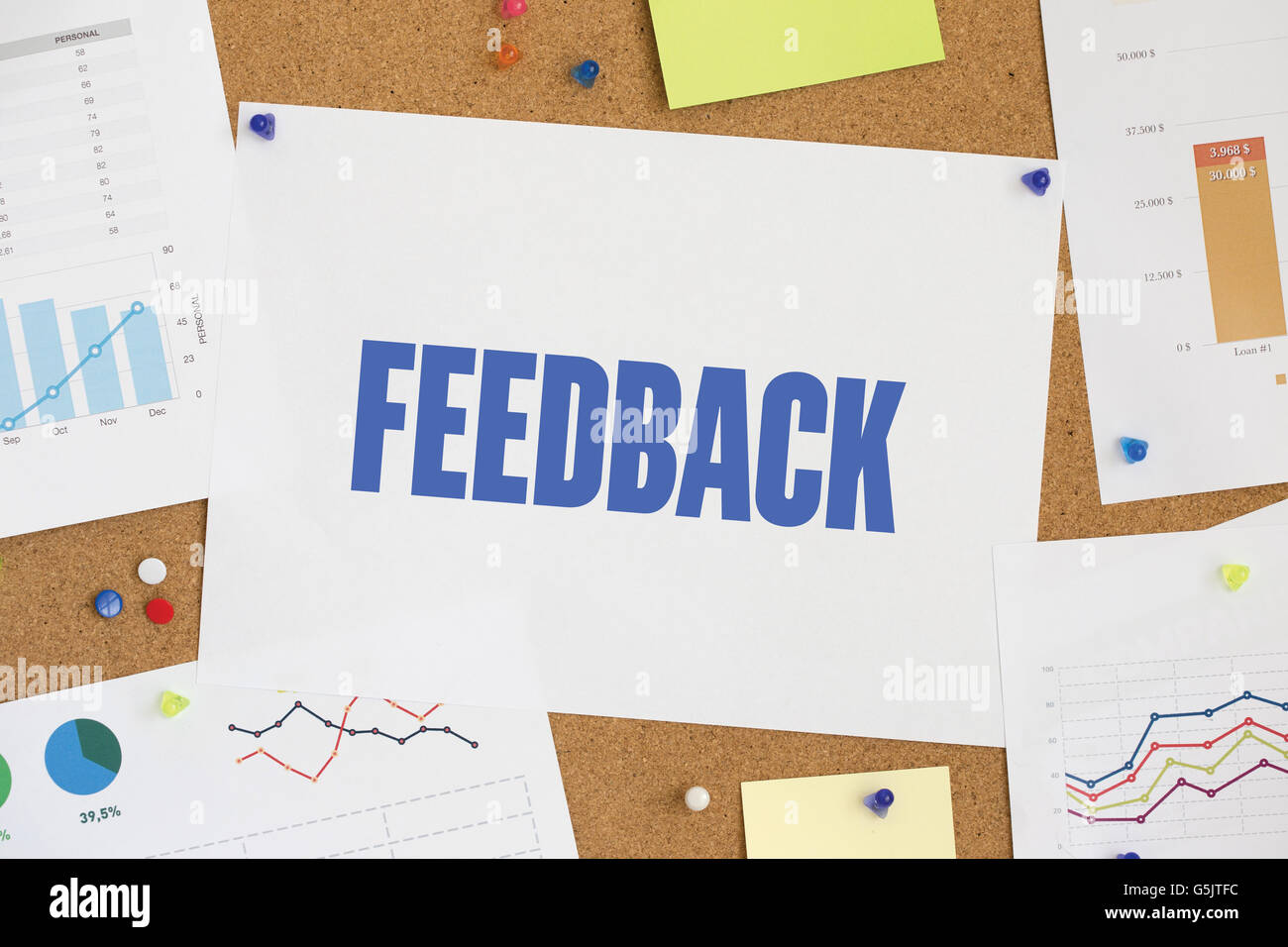CHART BUSINESS GRAPH RESULT COMPANY FEEDBACK CONCEPT Stock Photo - Alamy