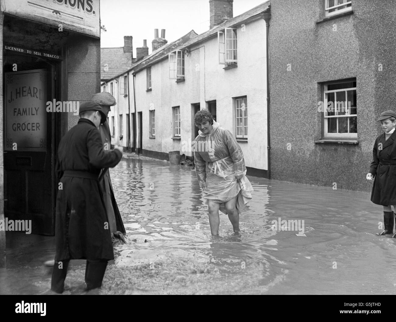 Weather cornwall Black and White Stock Photos & Images - Alamy