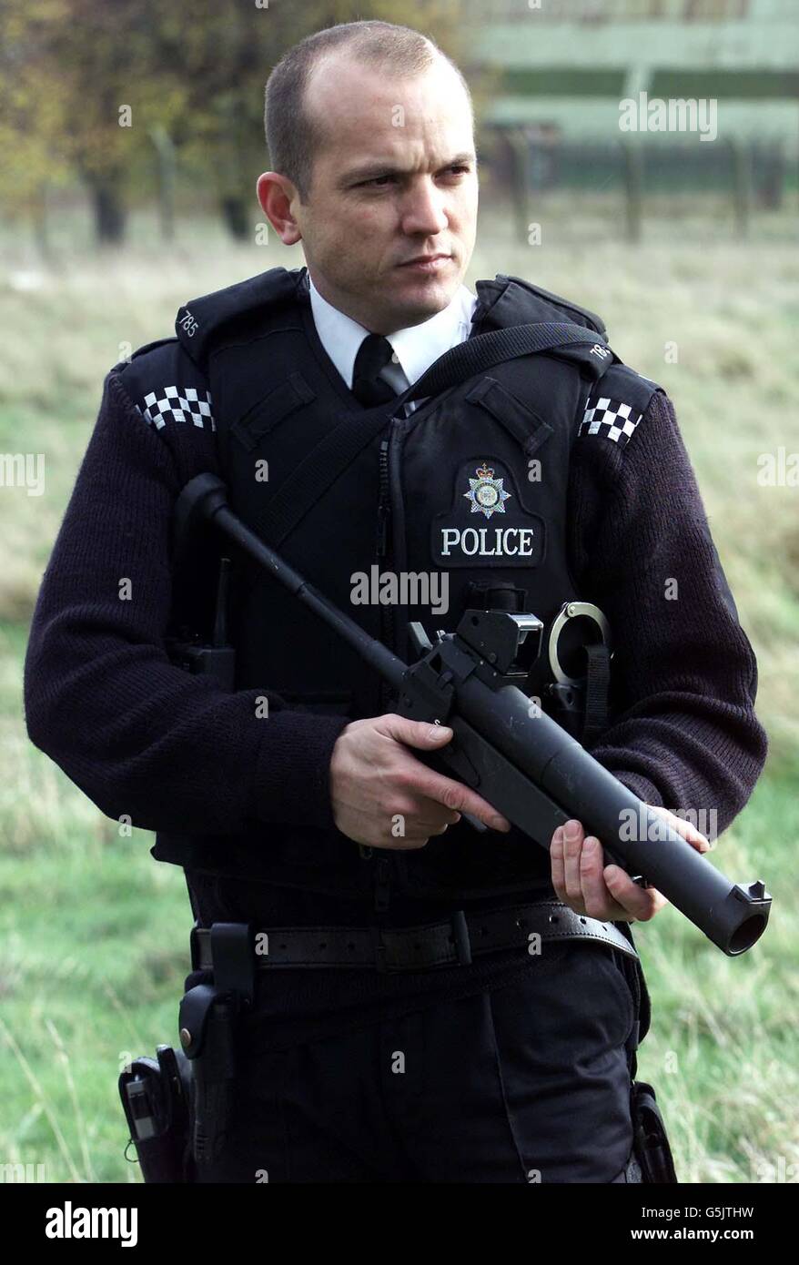 Heckler Koch baton gun Stock Photo - Alamy