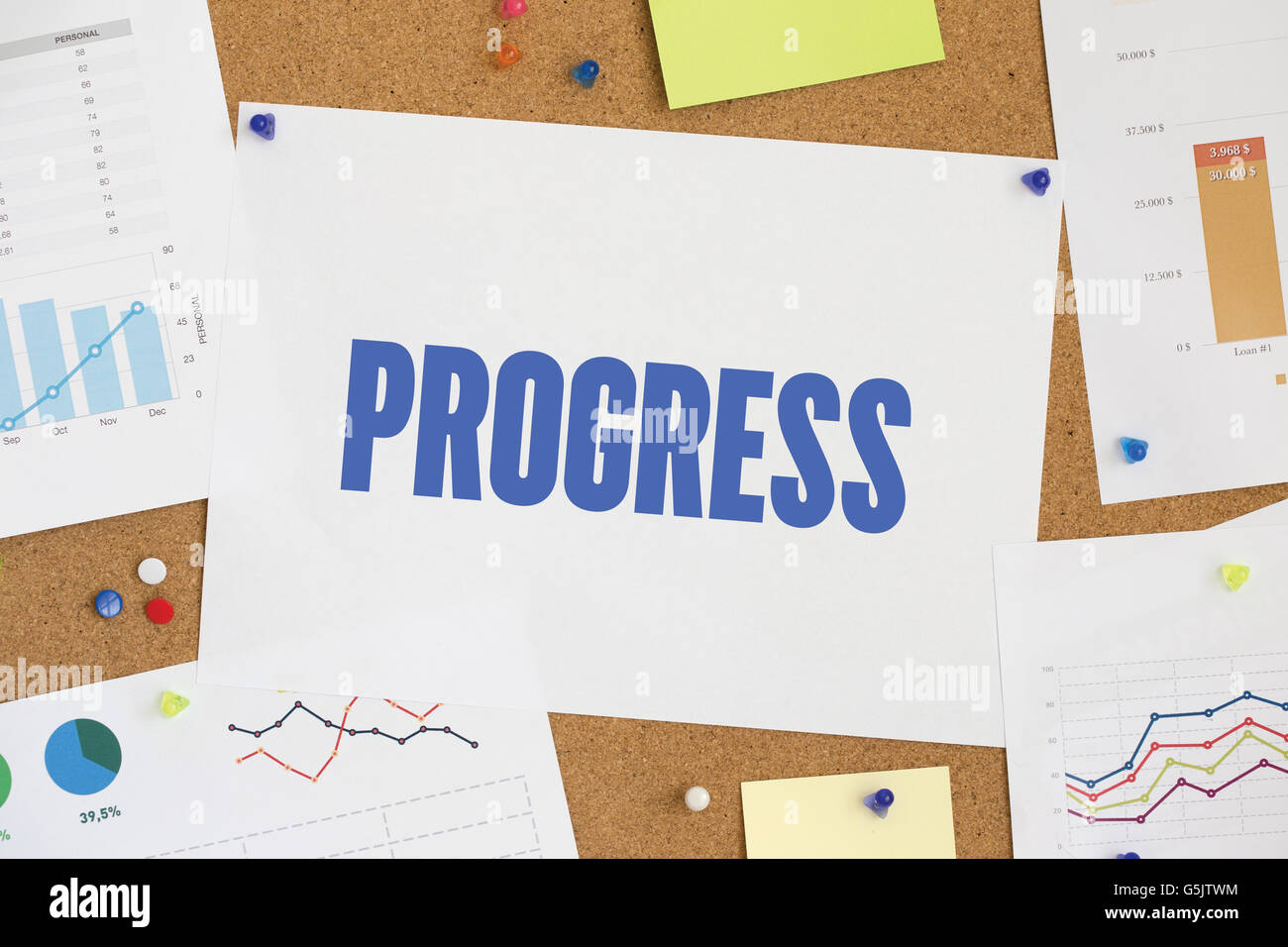 CHART BUSINESS GRAPH RESULT COMPANY PROGRESS CONCEPT Stock Photo - Alamy