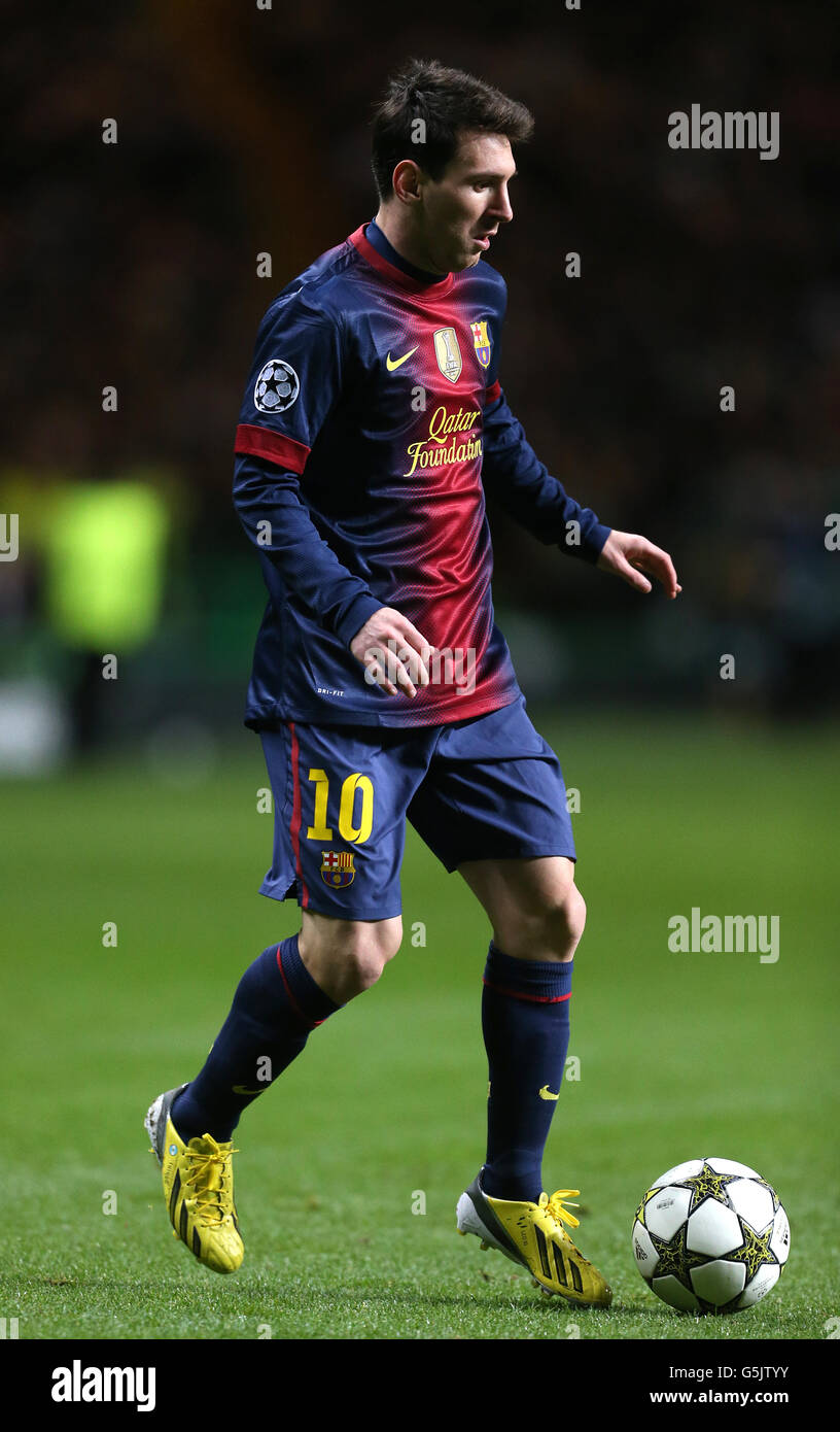 Lionel messi barcelona champions league hi-res stock photography and ...