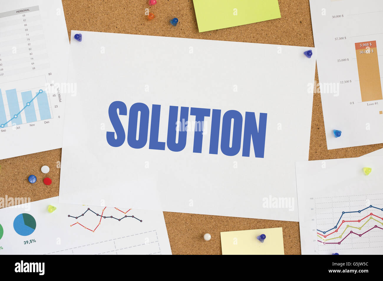 CHART BUSINESS GRAPH RESULT COMPANY SOLUTION CONCEPT Stock Photo - Alamy