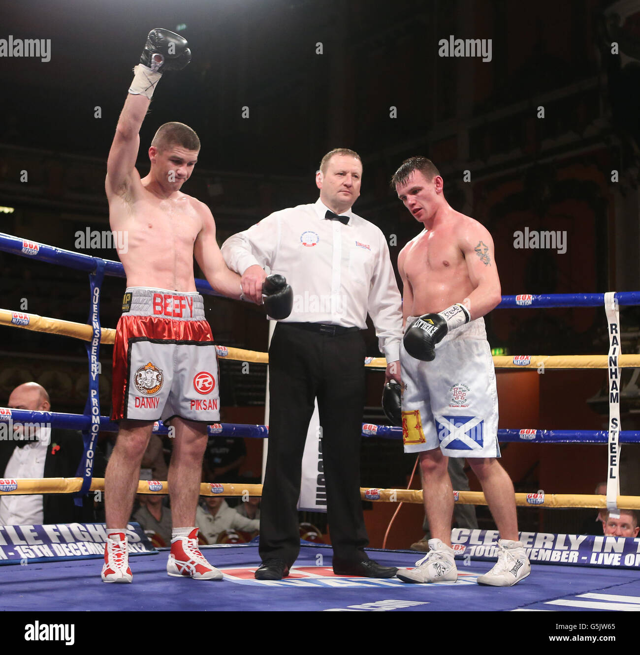 British light middleweight title eliminator hi-res stock photography ...