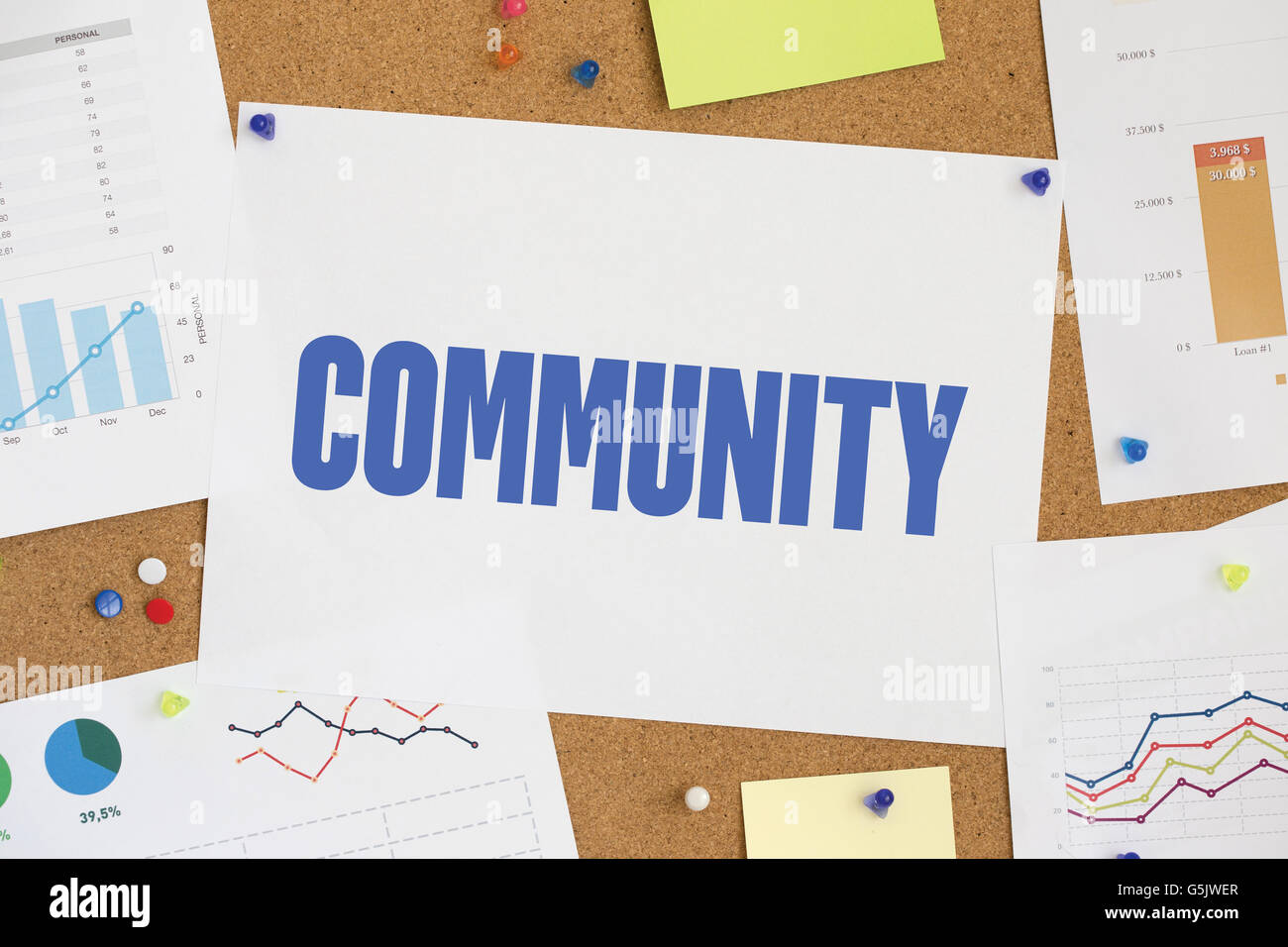 CHART BUSINESS GRAPH RESULT COMPANY COMMUNITY CONCEPT Stock Photo - Alamy