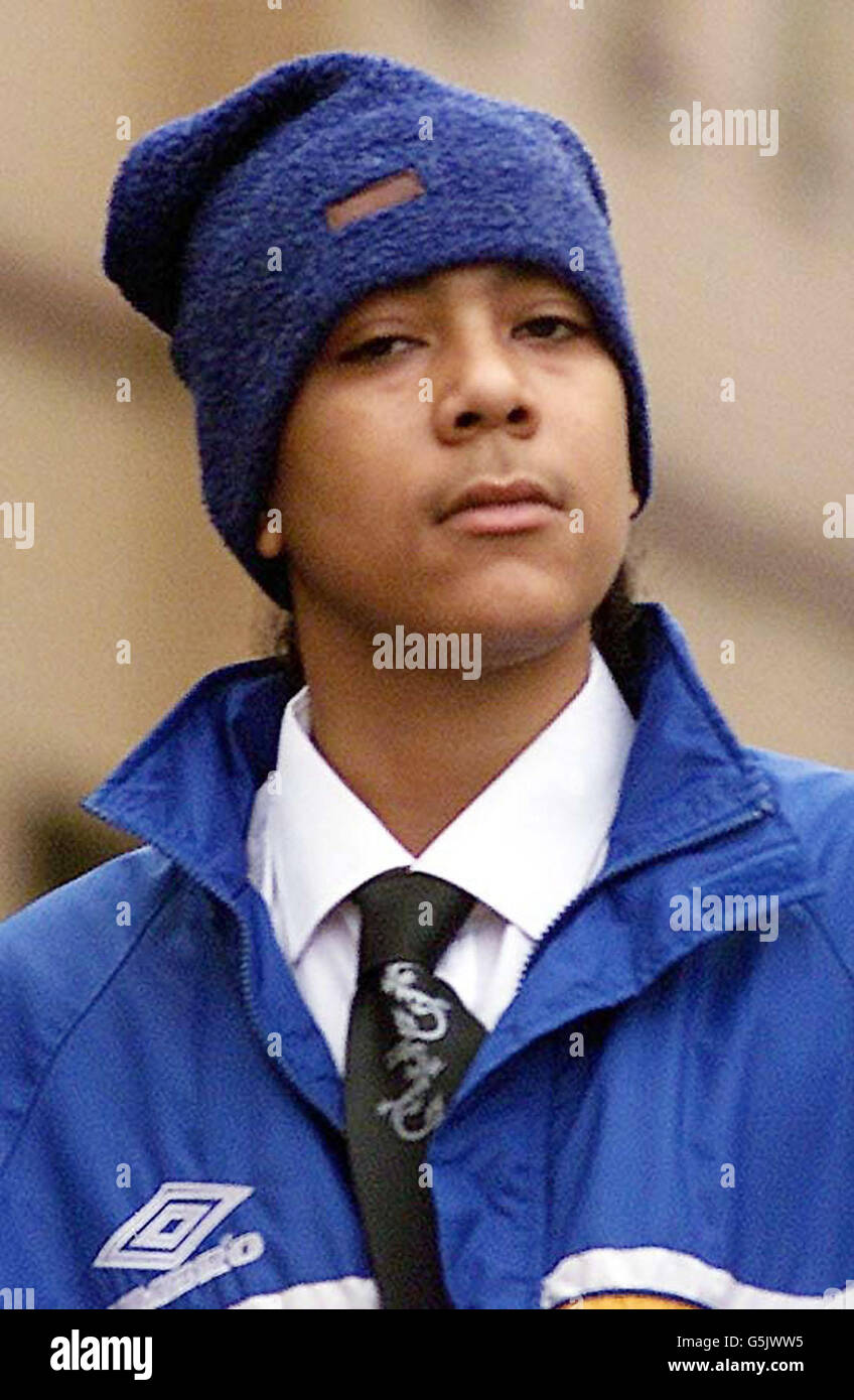 Courtney Barker aged 22, arriving at Luton Crown Court. Barker, from ...