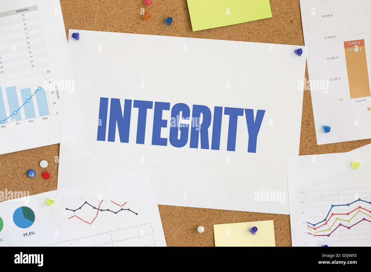 CHART BUSINESS GRAPH RESULT COMPANY INTEGRITY CONCEPT Stock Photo - Alamy