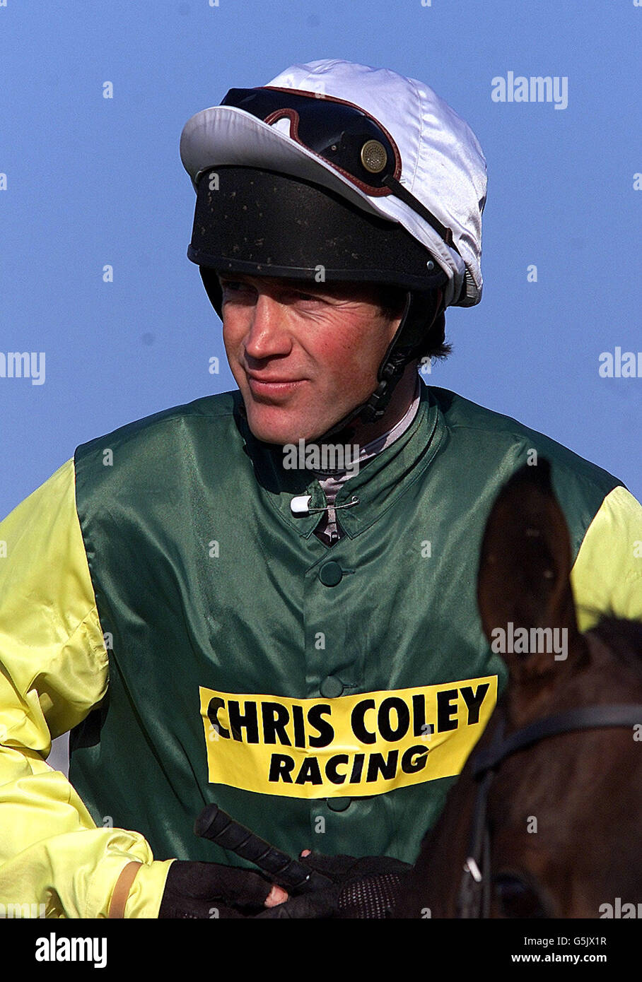 HORSERACING CARL LLEWELLYN Stock Photo - Alamy