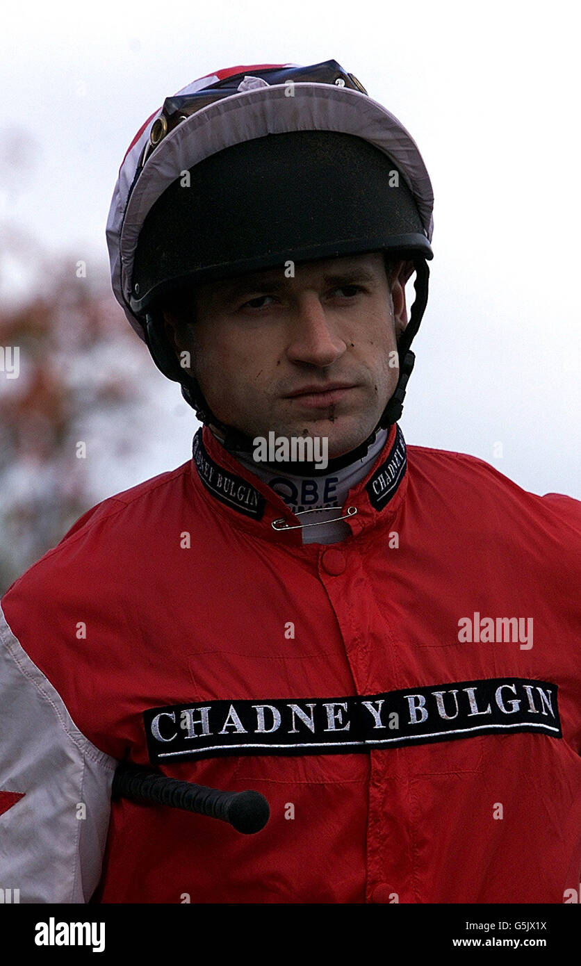Andrew Robert Thornton - Jockey. Photo David Davies Stock Photo - Alamy