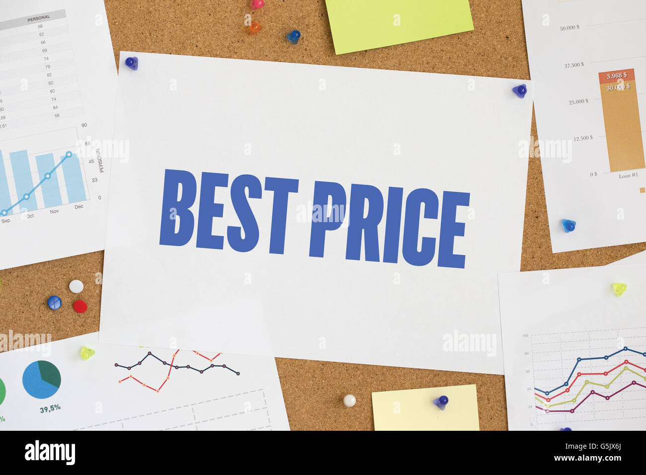 CHART BUSINESS GRAPH RESULT COMPANY BEST PRICE CONCEPT Stock Photo - Alamy