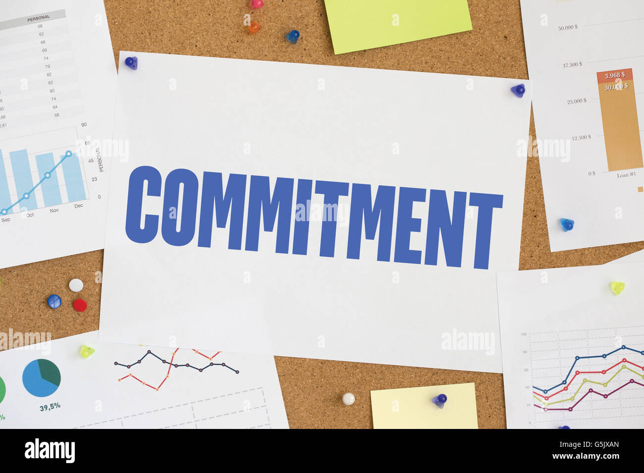 CHART BUSINESS GRAPH RESULT COMPANY COMMITMENT CONCEPT Stock Photo - Alamy