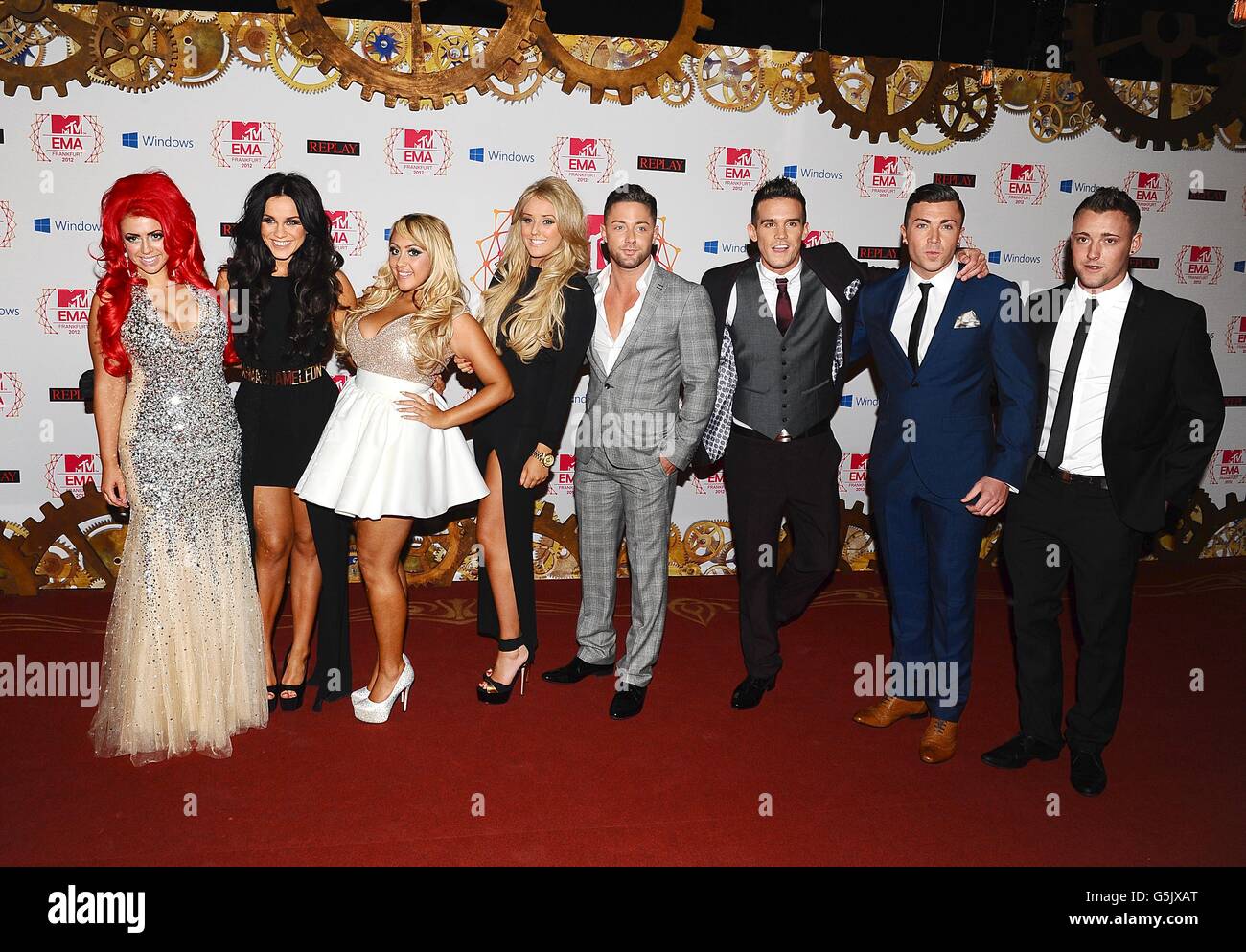 (Left to Right) Holly Hagan, Vicky Pattison, Sophie Kasaei, Charlotte ...