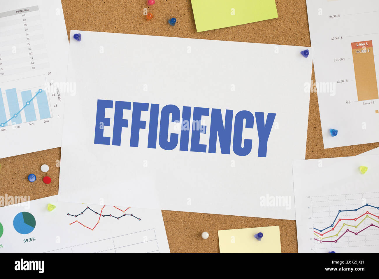 CHART BUSINESS GRAPH RESULT COMPANY EFFICIENCY CONCEPT Stock Photo - Alamy