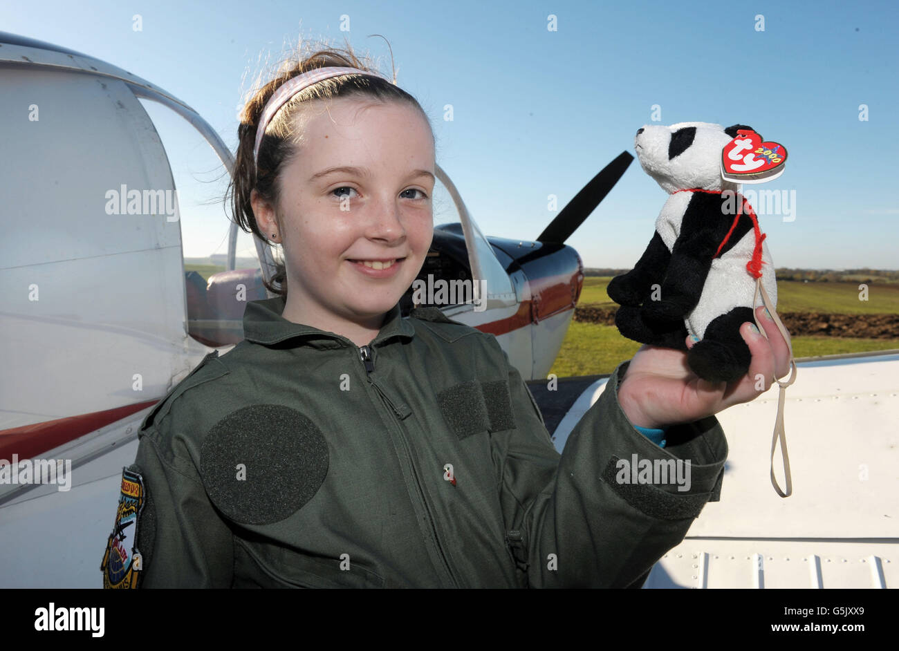 Ellie Carter flying Stock Photo - Alamy