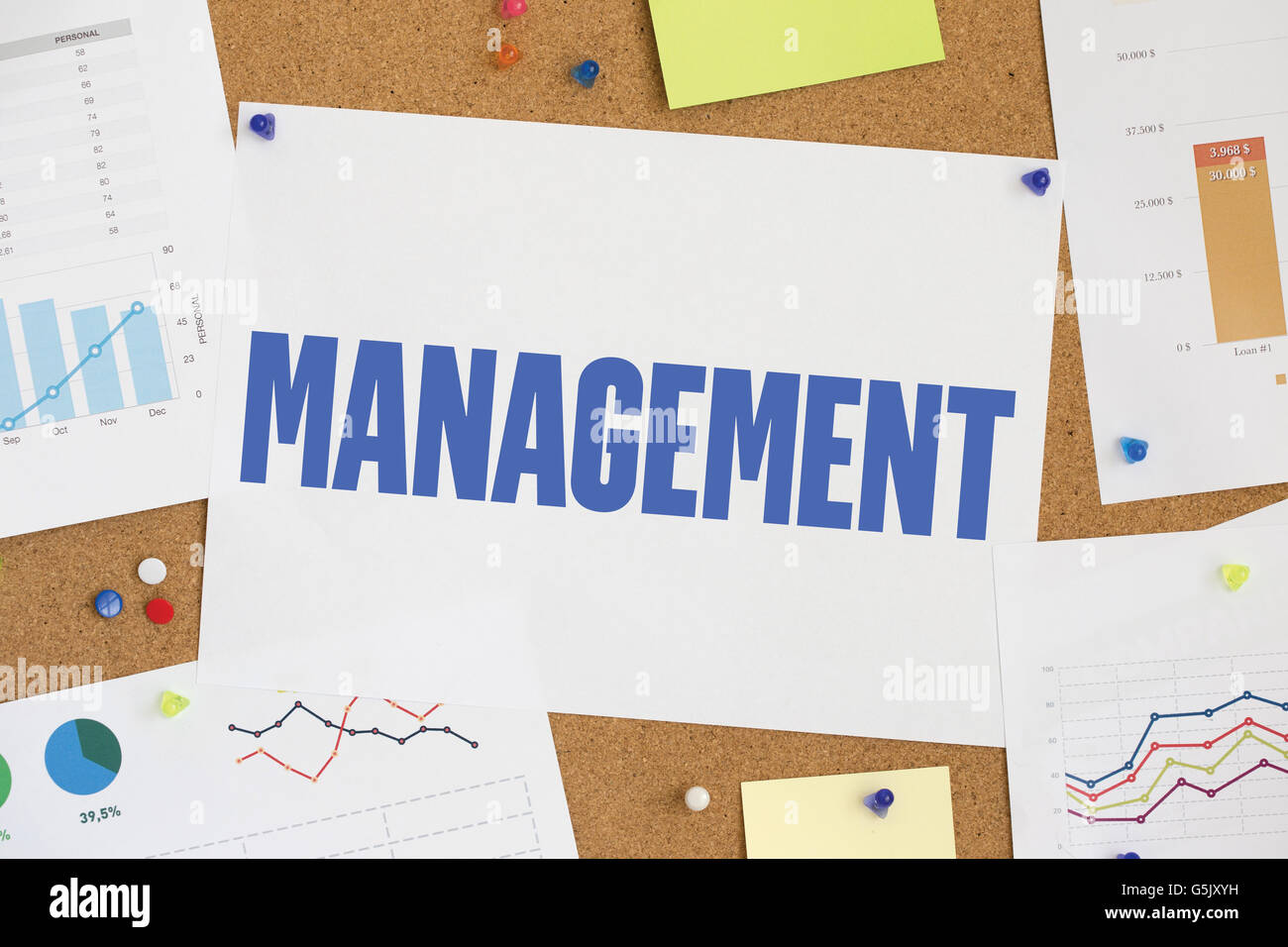 CHART BUSINESS GRAPH RESULT COMPANY MANAGEMENT CONCEPT Stock Photo - Alamy