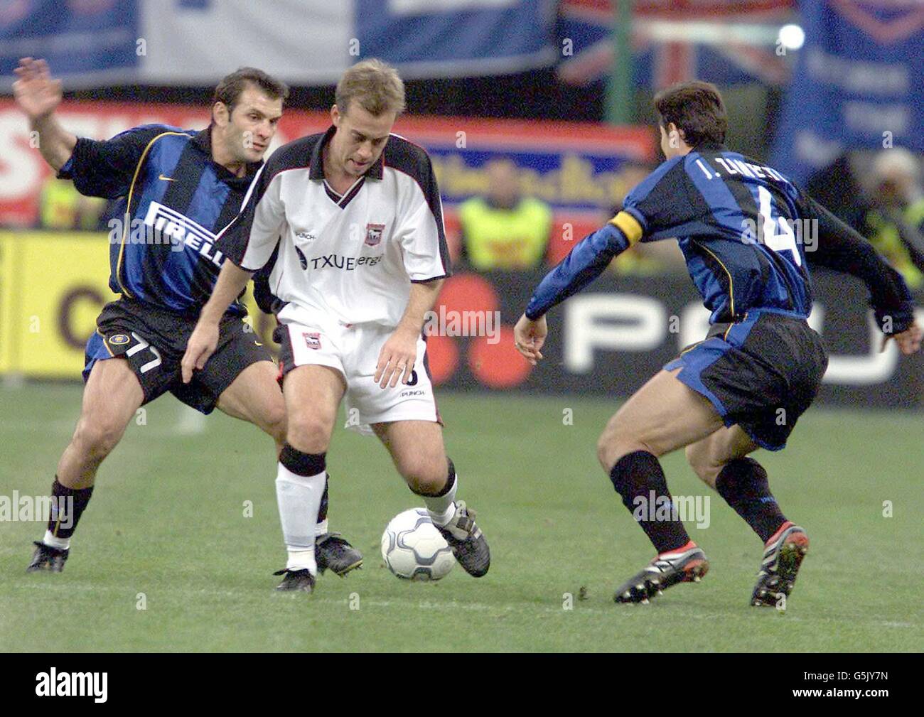 Football action jamie clapham hi-res stock photography and images - Alamy