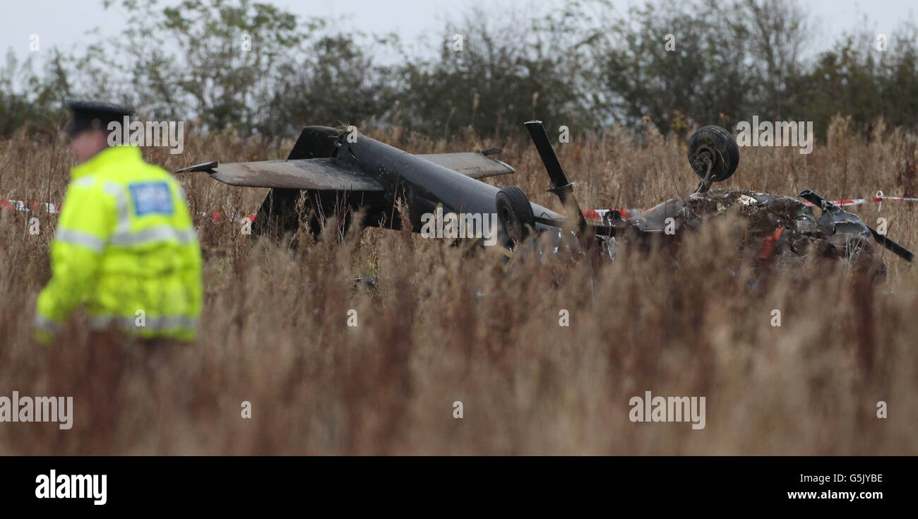 Police scene light aircraft hi-res stock photography and images - Alamy