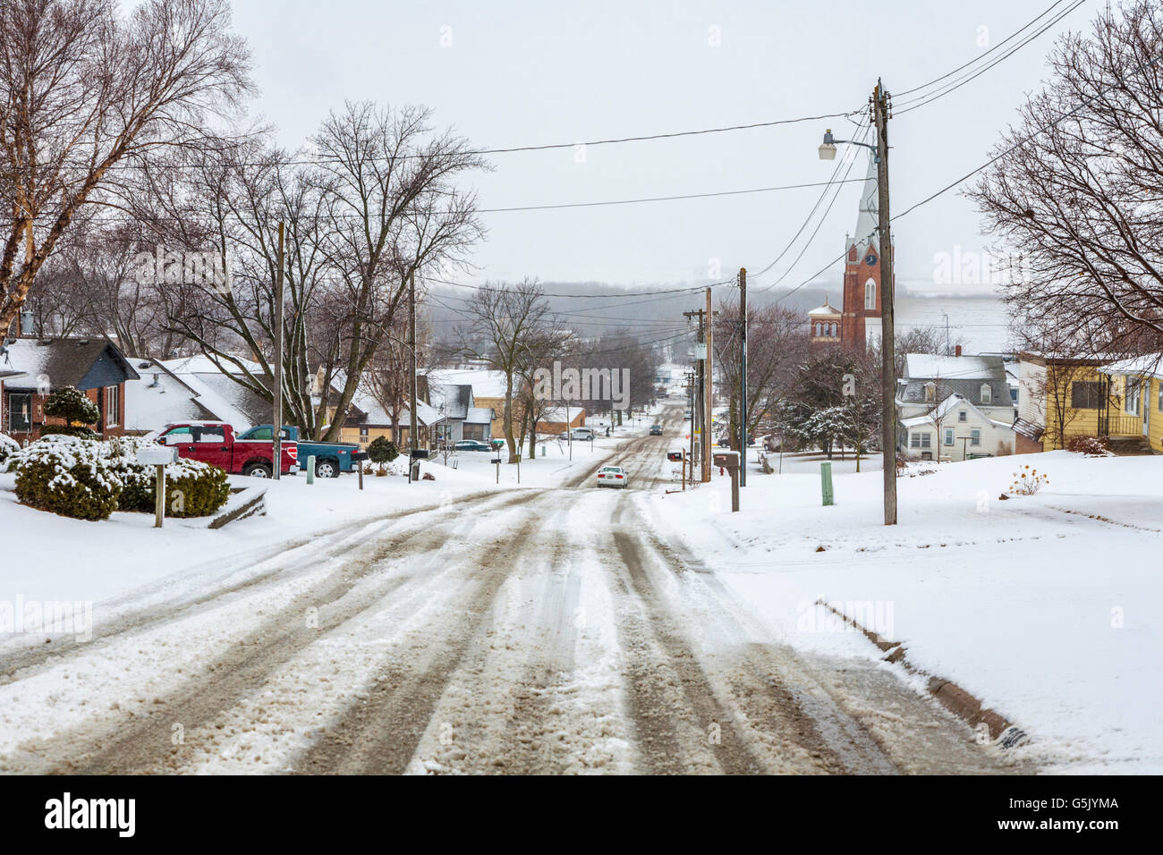 Ice road america hi-res stock photography and images - Alamy