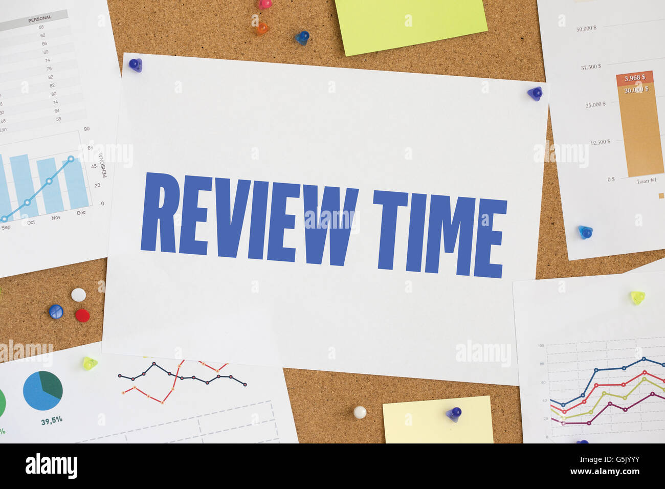 CHART BUSINESS GRAPH RESULT COMPANY REVIEW TIME CONCEPT Stock Photo - Alamy
