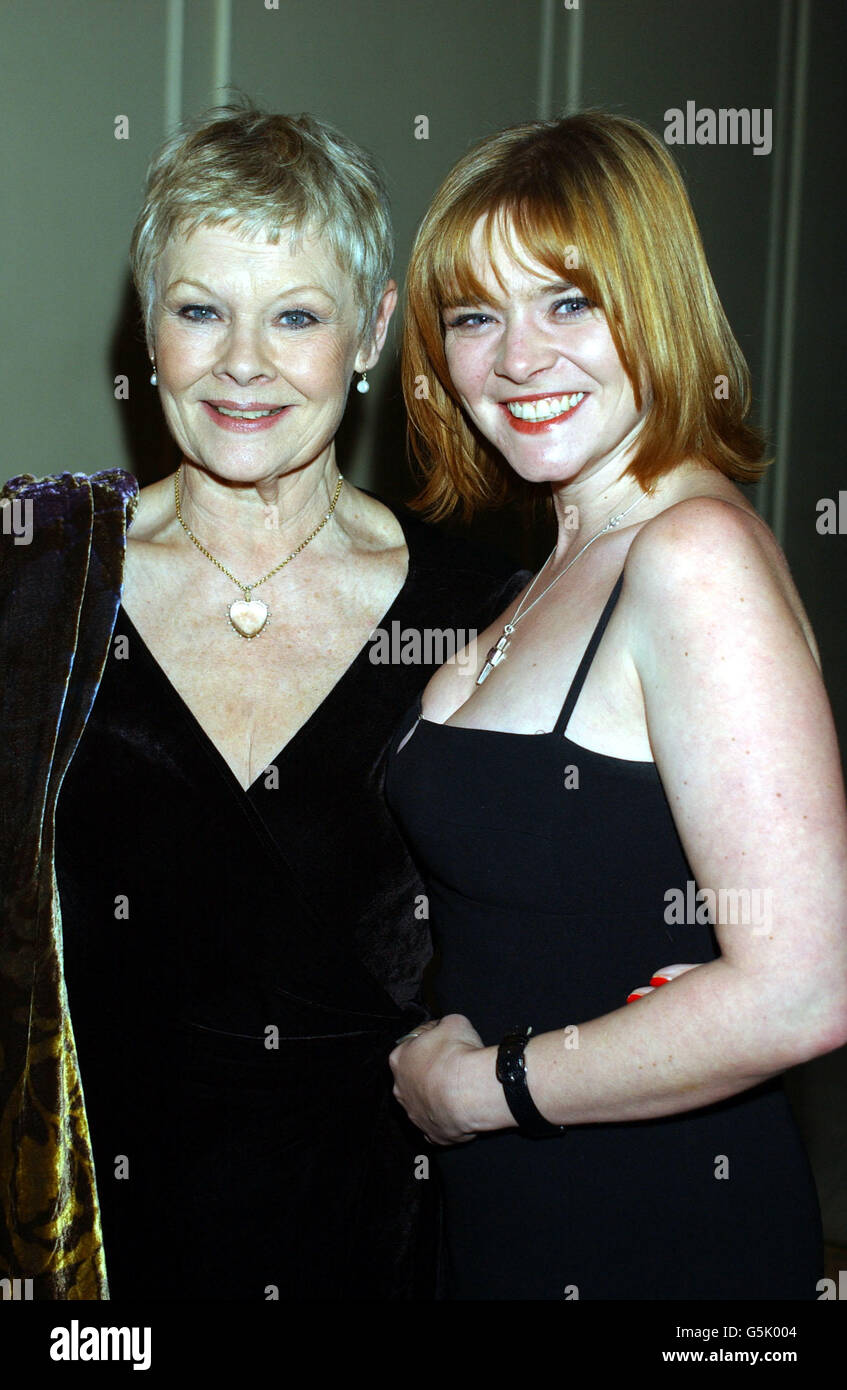 Dame Judi Dench And Her Daughter Finty Williams High Resolution Stock ...