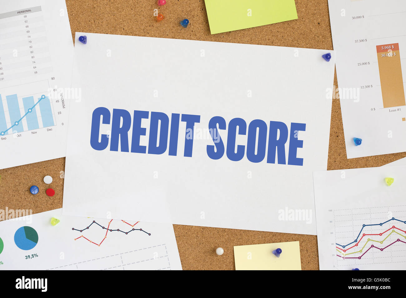 CHART BUSINESS GRAPH RESULT COMPANY CREDIT SCORE CONCEPT Stock Photo ...