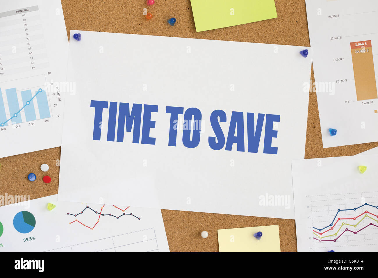 CHART BUSINESS GRAPH RESULT COMPANY TIME TO SAVE CONCEPT Stock Photo ...