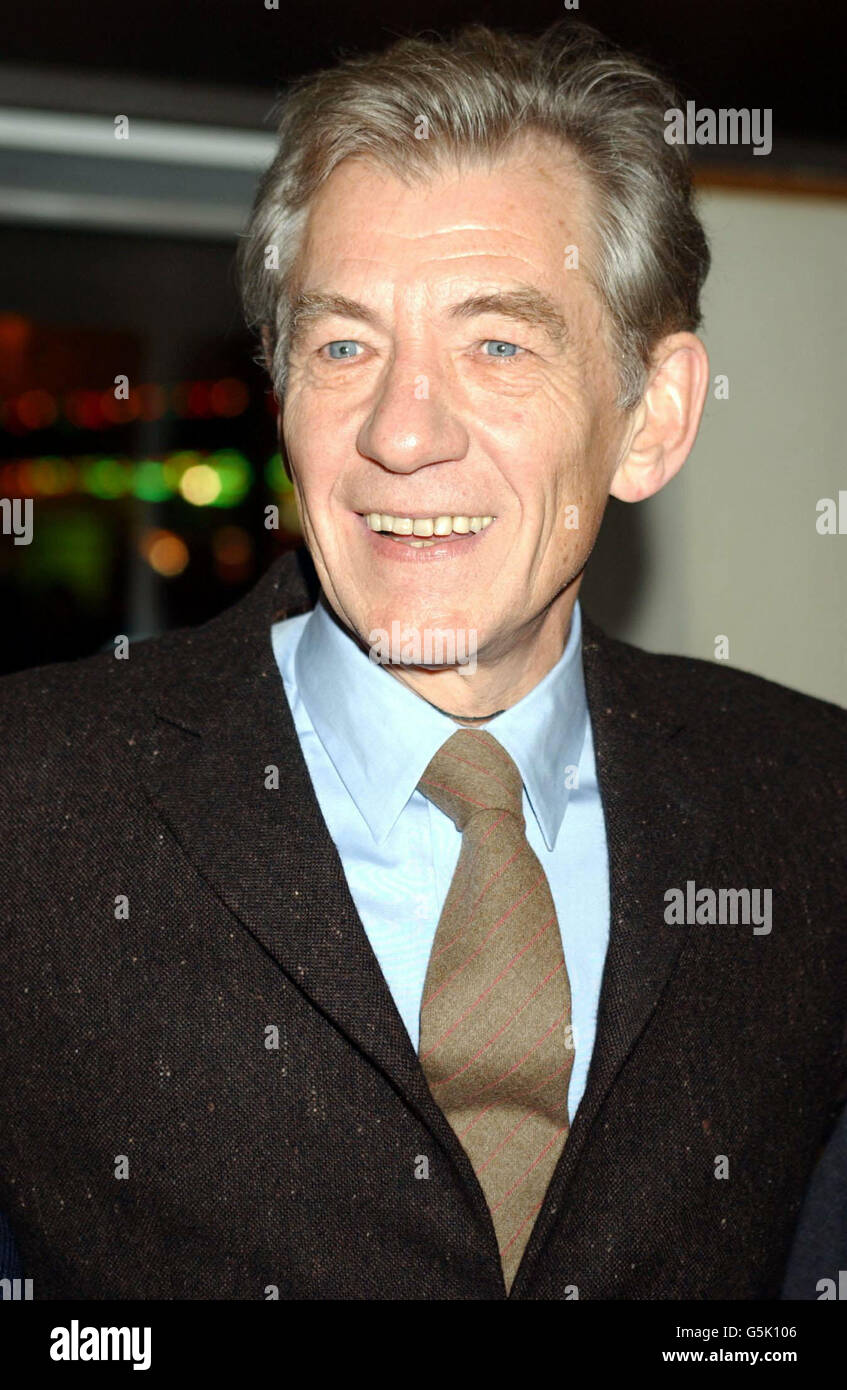 Lord of the Rings Sir Ian Mckellen Stock Photo - Alamy
