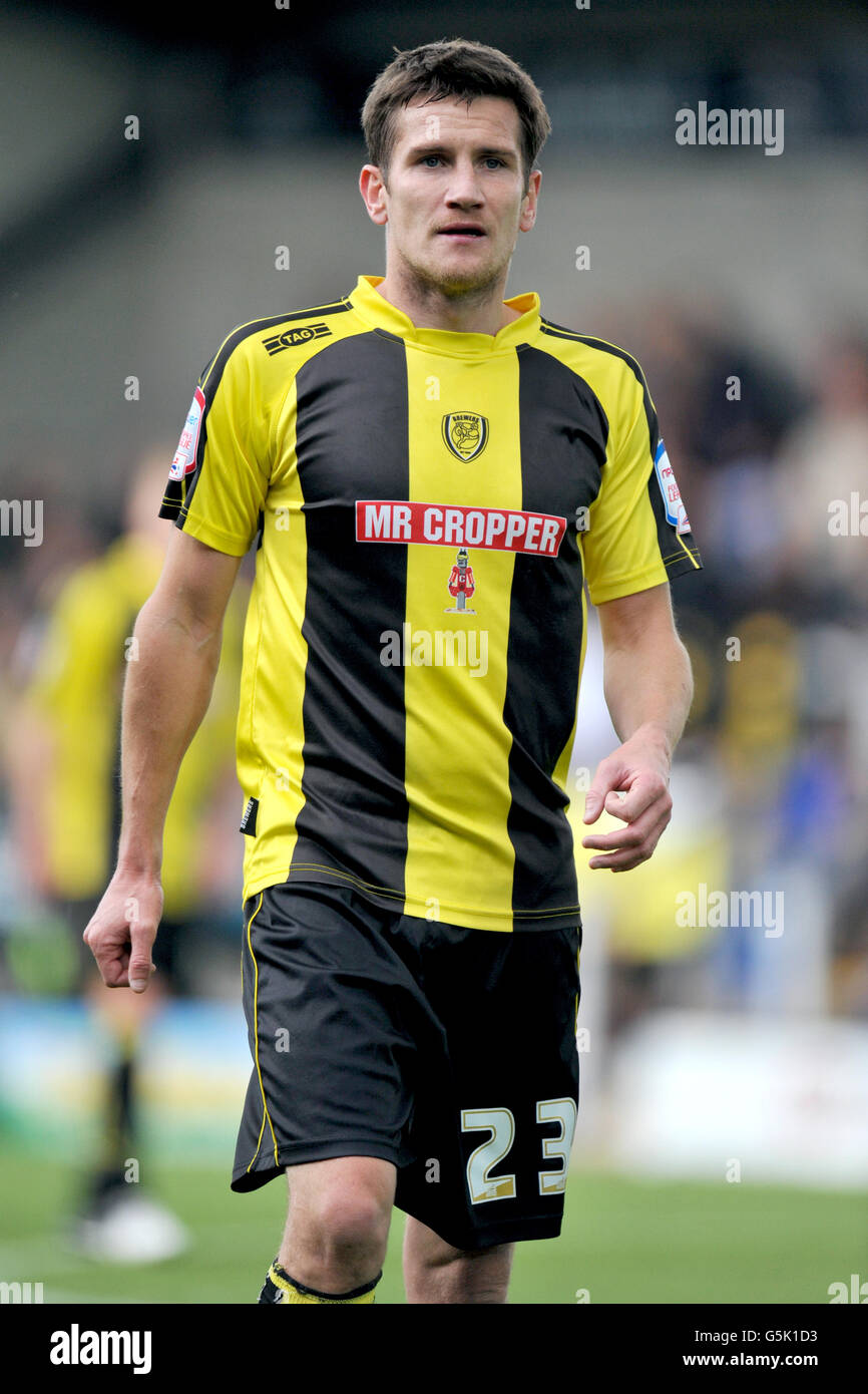 Soccer football league two burton hi-res stock photography and images ...