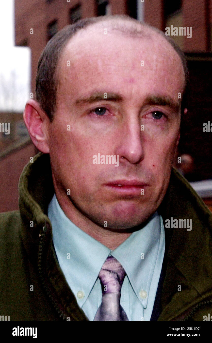 A tearful Gary Hart, 37, of Strubby, Lincolnshire leaves Leeds Crown ...