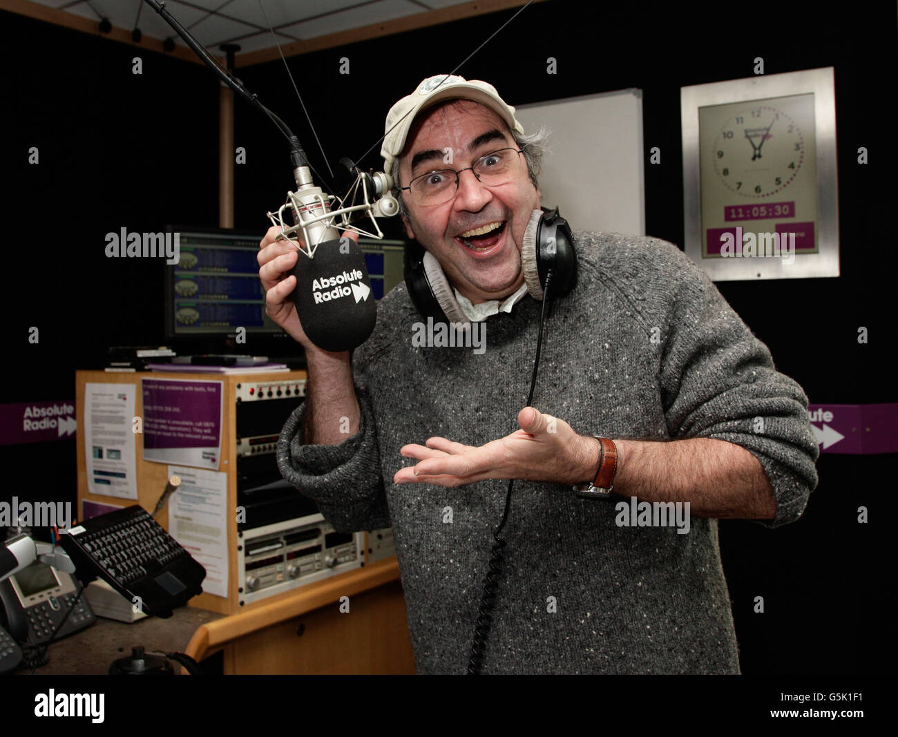Guest Danny Baker during a pre-recorded interview on Christian O ...