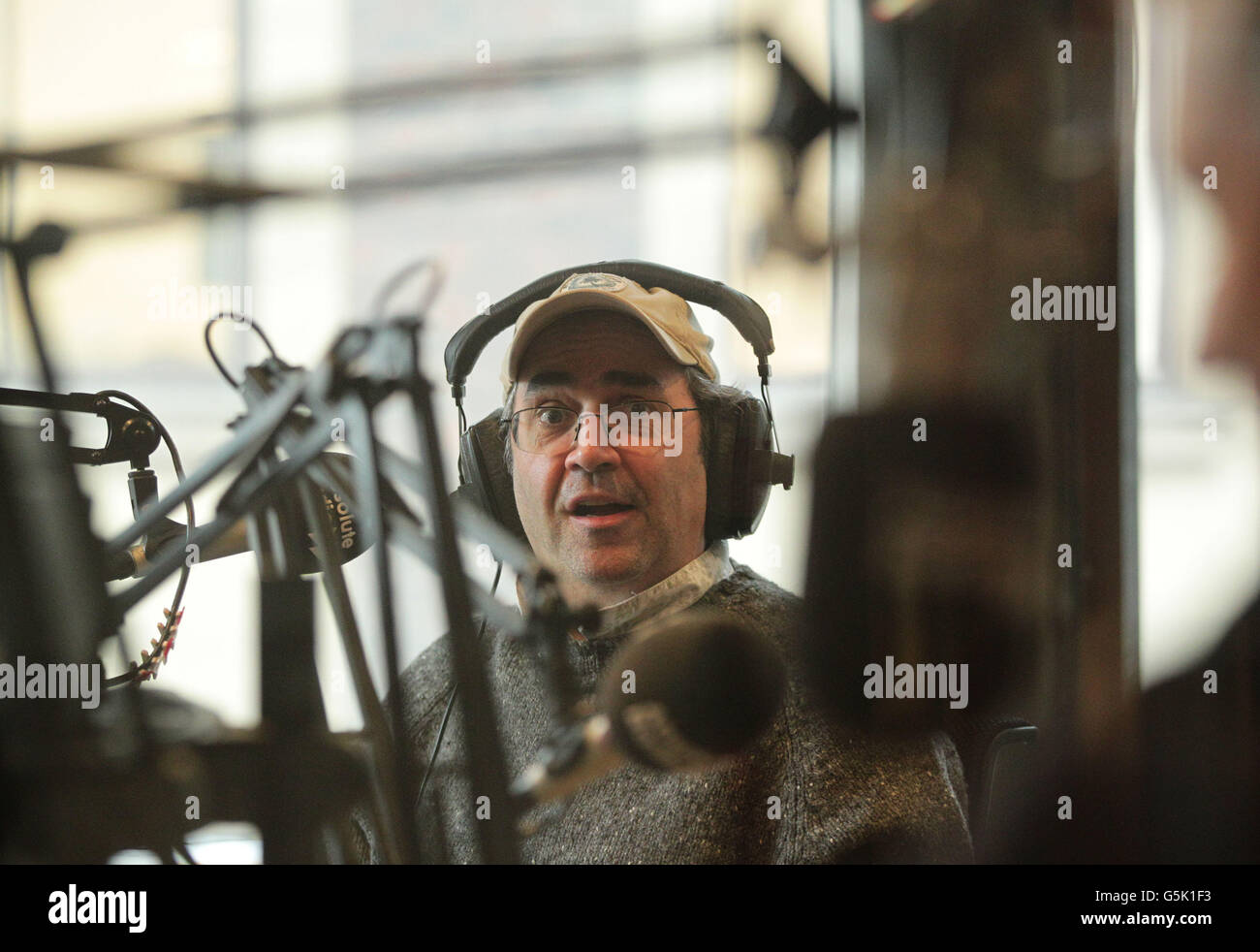 Guest Danny Baker during a pre-recorded interview on Christian O ...
