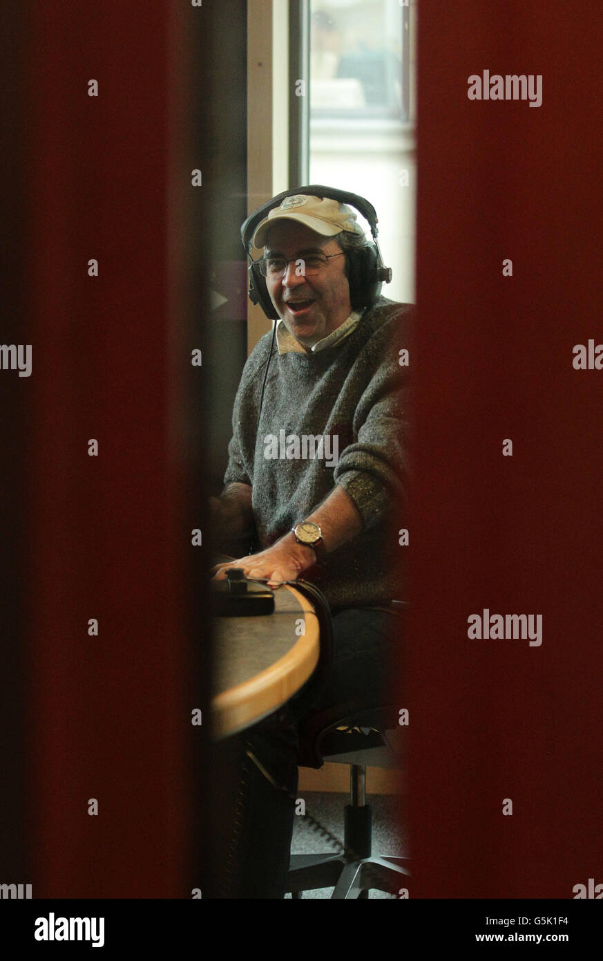 Guest Danny Baker during a pre-recorded interview on Christian O ...