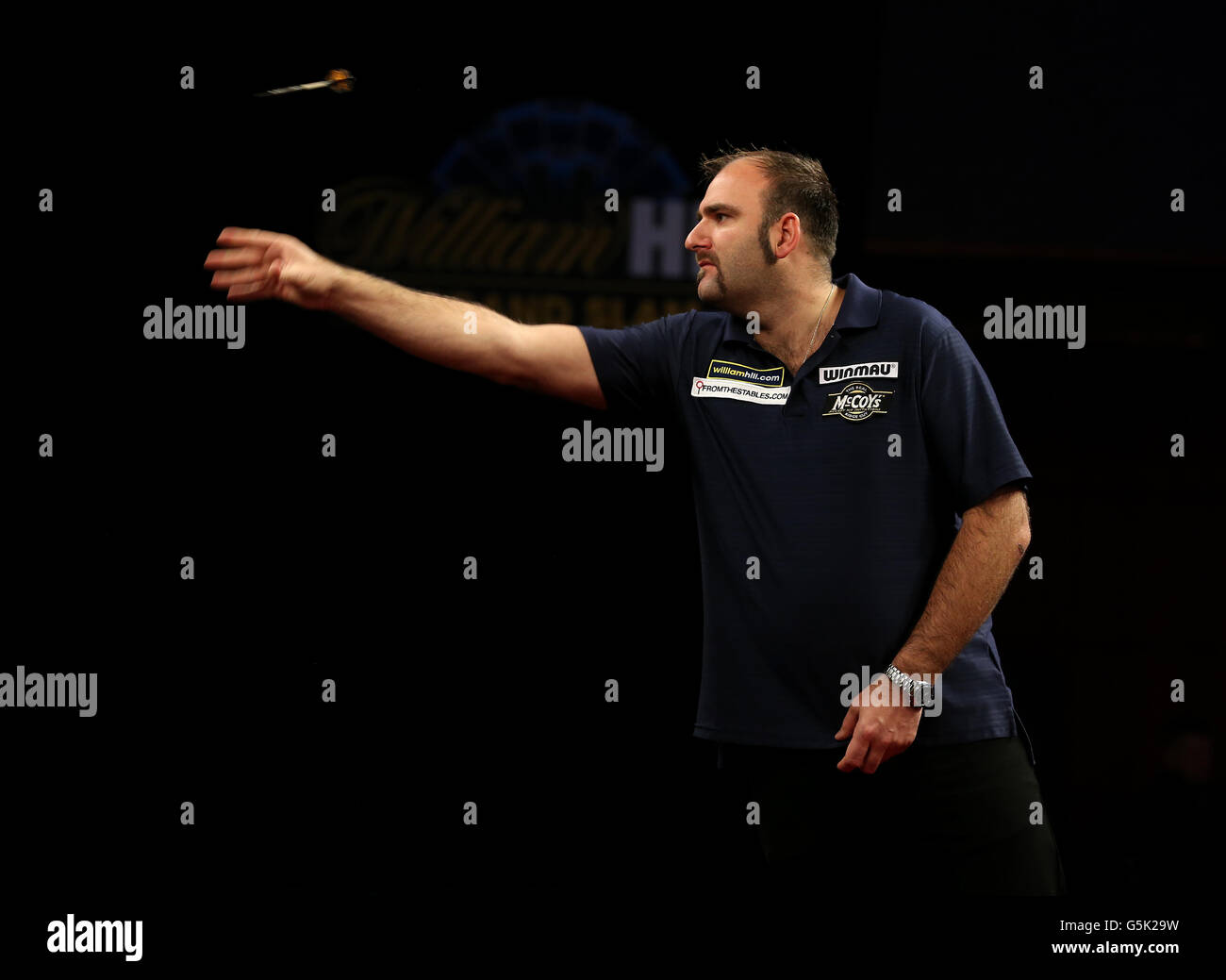 Darts - Grand Slam of Darts - Wolverhampton Civic Hall. Scott Waites ...