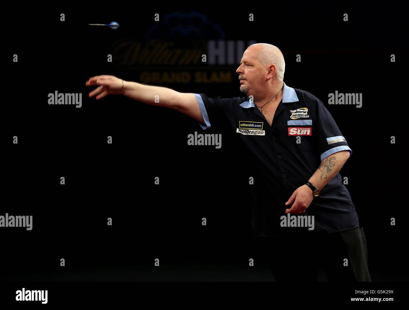 Darts - Grand Slam of Darts - Wolverhampton Civic Hall Stock Photo - Alamy